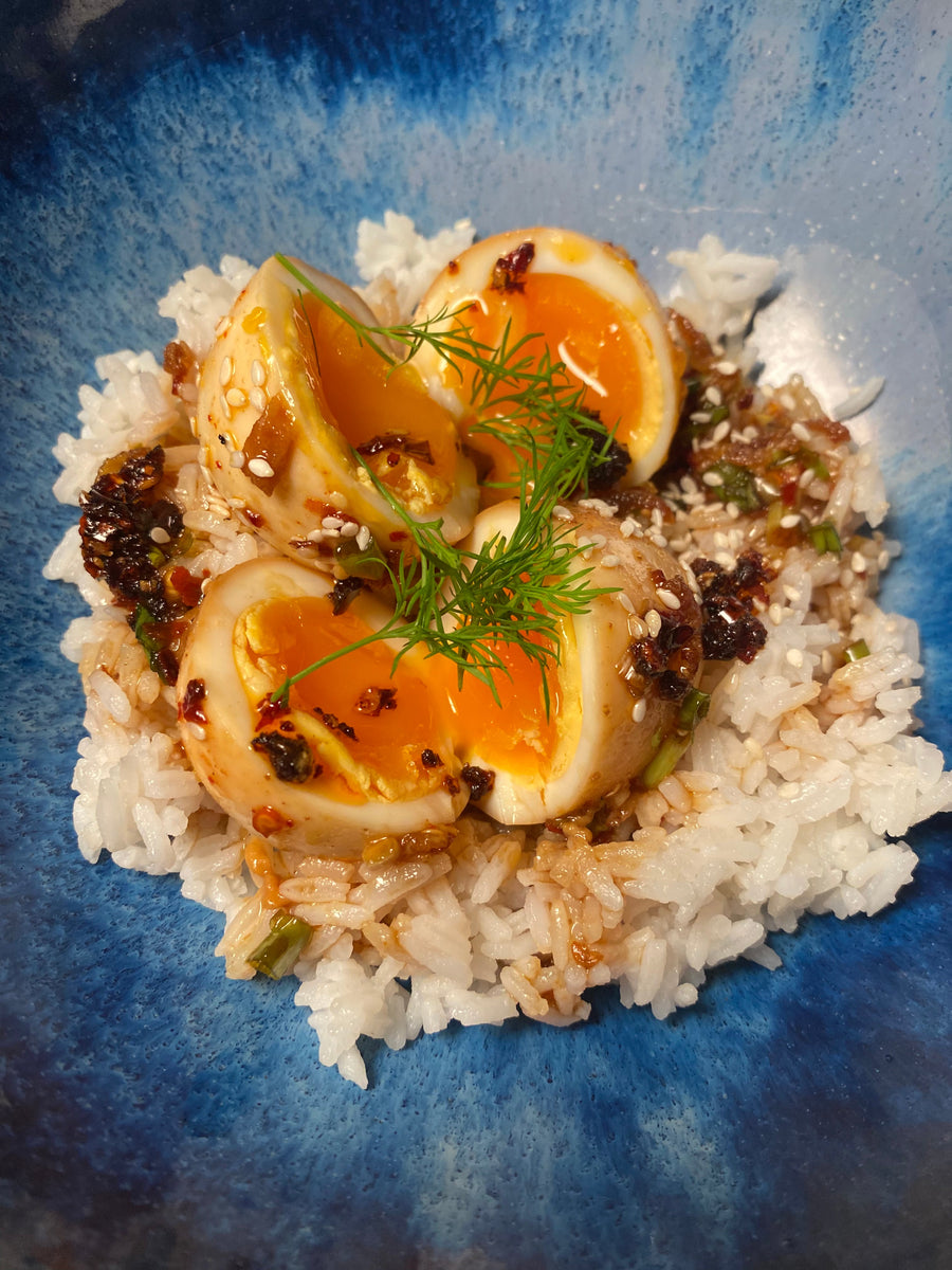 Umami Marinated Egg | Umami Papi Crispy Chilli Oil Recipe